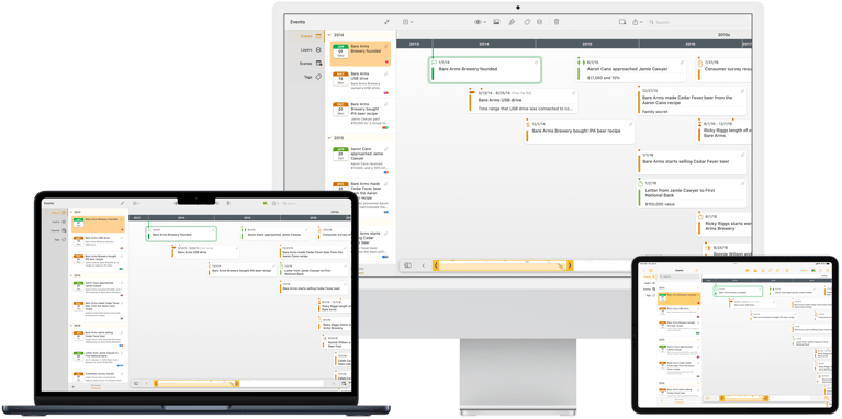 TimelinePad - Create and Present Legal Timelines